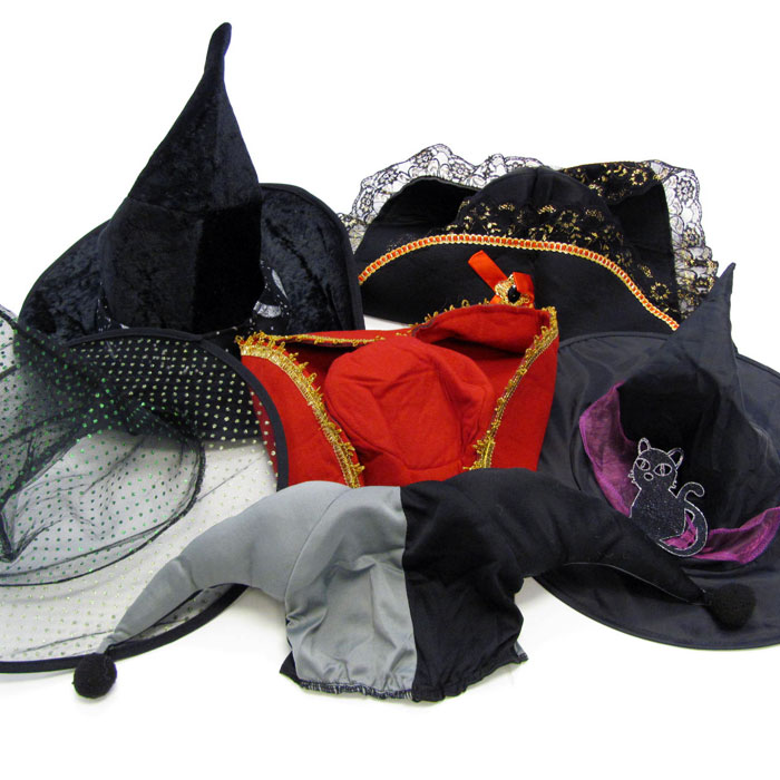 2 Pack of Random Halloween Hats - It's Like an Instant Costume! - 13 Deals