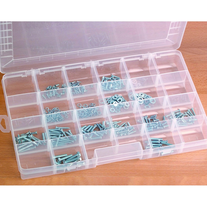24 Adjustable Compartment Large Storage Container - SHIPS FREE! - 13 Deals