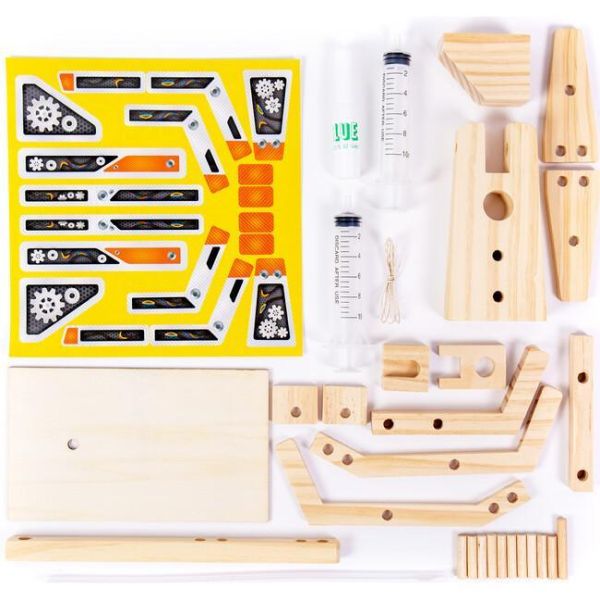 Think Box Hydraulic Robotic Arm - Learn the basics of physics and engineering as you learn to ...