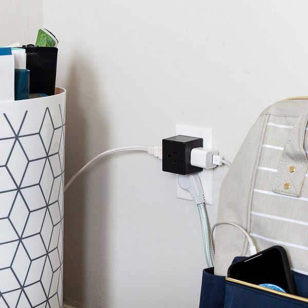 3 PACK of Philips 3-Outlet Side Entry Extenders - Cube design allows ...