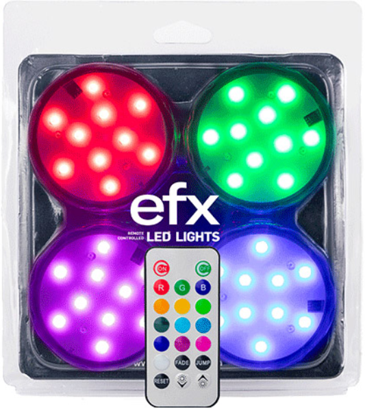 4 PACK of Boundery EFX™ Water Submersible Indoor / Outdoor Remote ...