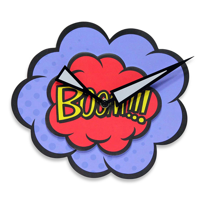 Pop Art Comic Style Wall Clocks - SEE VIDEO BELOW - SHIPS FREE! - 13 Deals