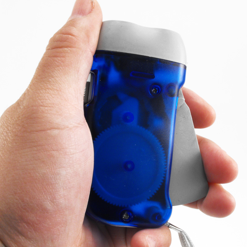 Self Generating LED Flashlight - No Batteries Needed EVER - SHIPS FREE ...