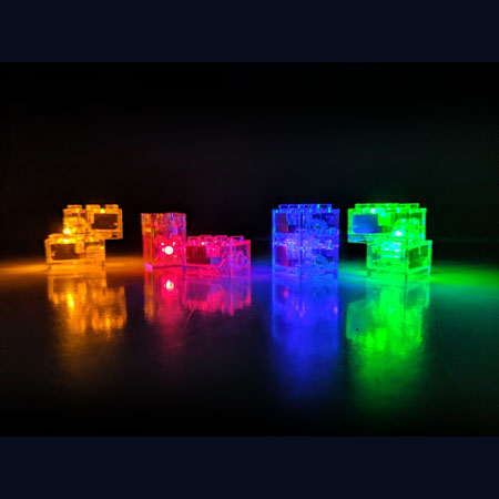 LEGO COMPATIBLE Uni Block Light Up Bricks - Universally Compatible With ...