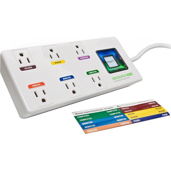 Monster 121576 6-Outlet Digital Power Center w/ Dual Mode Plus - 13 Deals