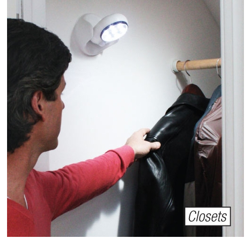 Wireless Motion Activated LED Stick Up Light - Outdoor & Indoor Use ...