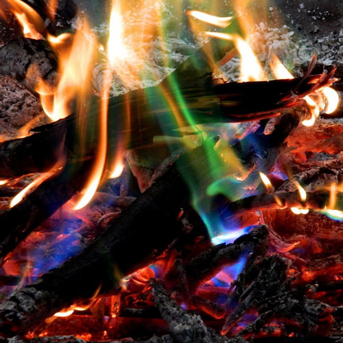 10 Pack of Magic Big Fire - Amazing Color Changing Fire Packets - SEE ...