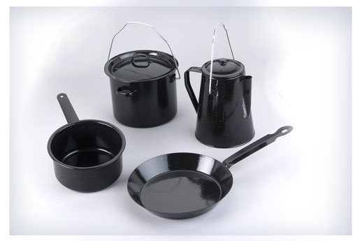 Ozark Trail 8pc Enamel Camping Cookware Set - 13 Deals