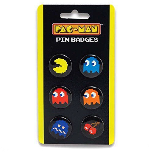 Pac-Man Pins Set of 6 - SHIPS FREE! - 13 Deals