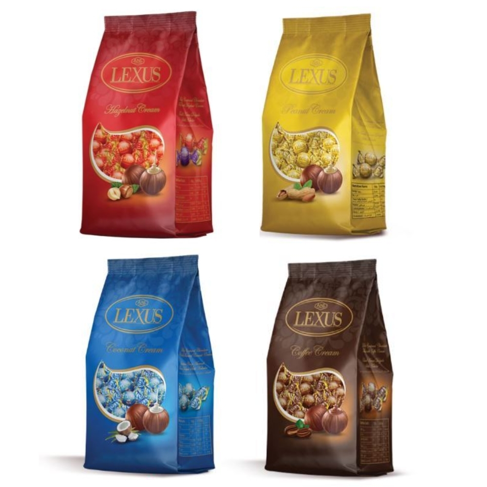 4 Bags of Gourmet Lexus Truffle Style Milk Chocolates - Choose from ...
