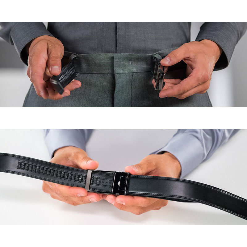 Perfect Fit No Hole Belt - Perfect fit every time! - Fits waists 28" to ...
