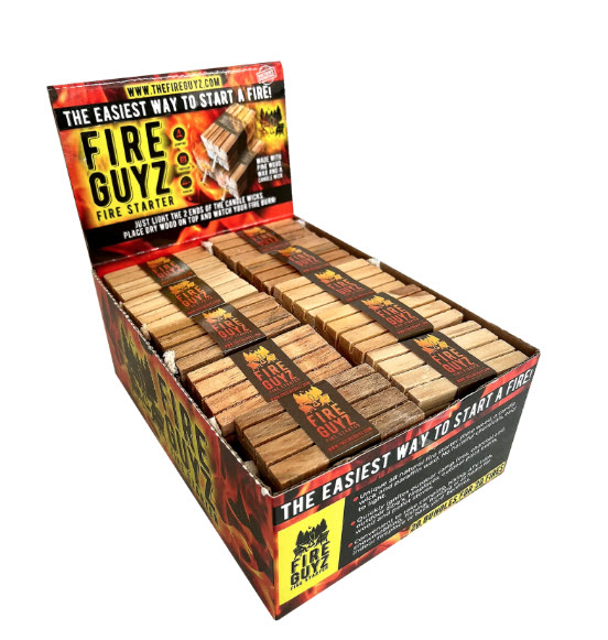 20 Pack of Fire Guyz Fire Starter Bundles - Made of all natural ...