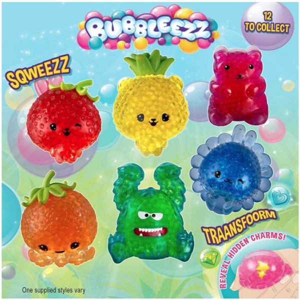2 PACK of Jumbo Bubbleezz Squishy Characters - You will receive random ...