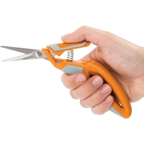 Fiskars Spring Assisted Total Control Razor Edge Precision Scissors - 7 ...