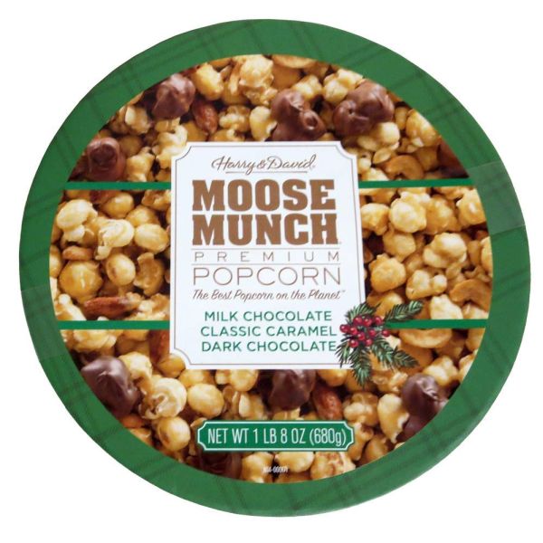 Harry & David Moose Munch Premium Popcorn - BIG 24 oz Drum - May arrive ...