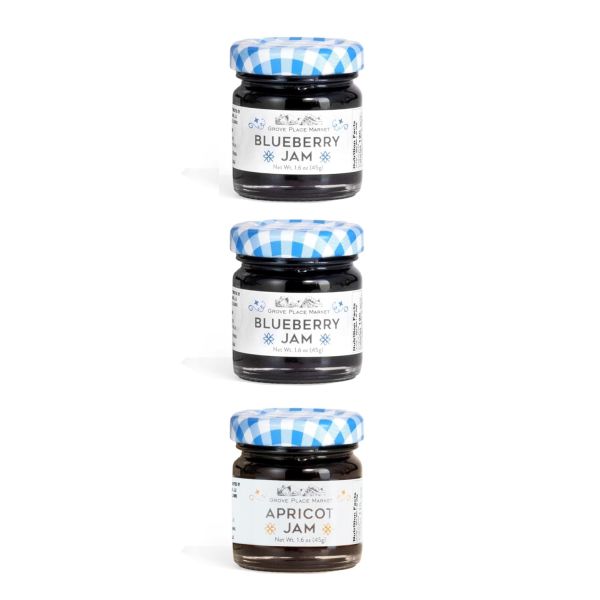 2 Pack of Gift Pack Set of 3 Old World Quality Foods Gourmet Mini Jam ...
