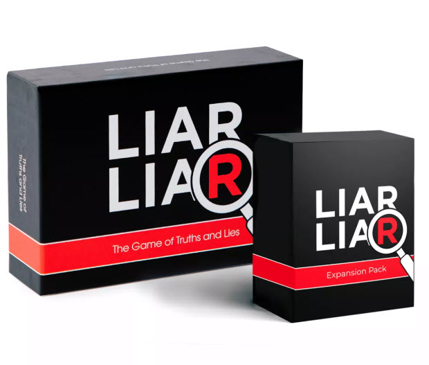 LIAR LIAR - The Game of Truths and Lies - Family Friendly Party Games ...