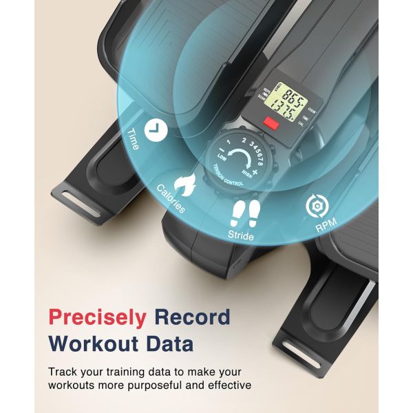 REDLIRO Under Desk / Chair / Couch Elliptical - Ellipse Leg Exerciser ...