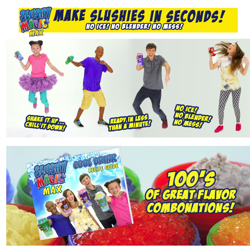 Slushy Magic Max - Make Slushies in Seconds! - As Seen on TV, SEE THE ...