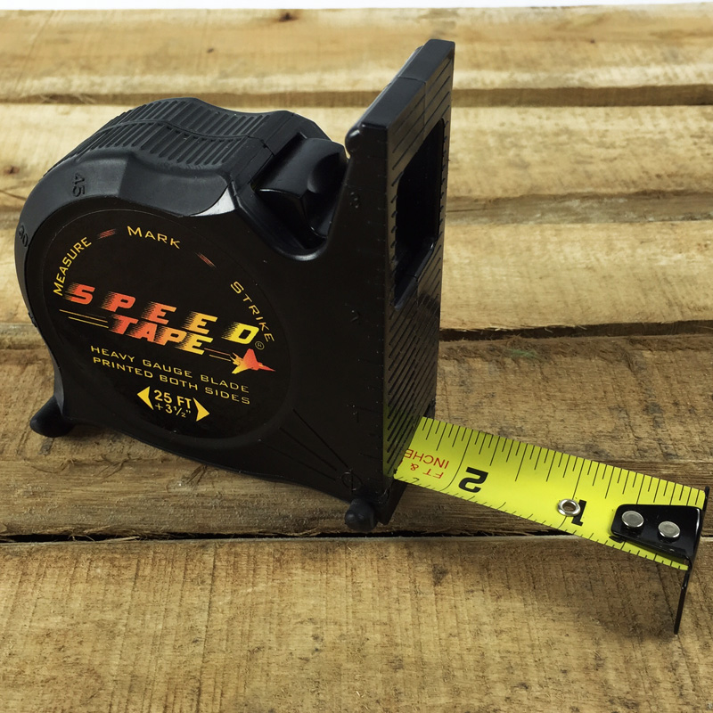 25ft Double Sided Speed Tape - Tape Measure and Speed Square in One ...