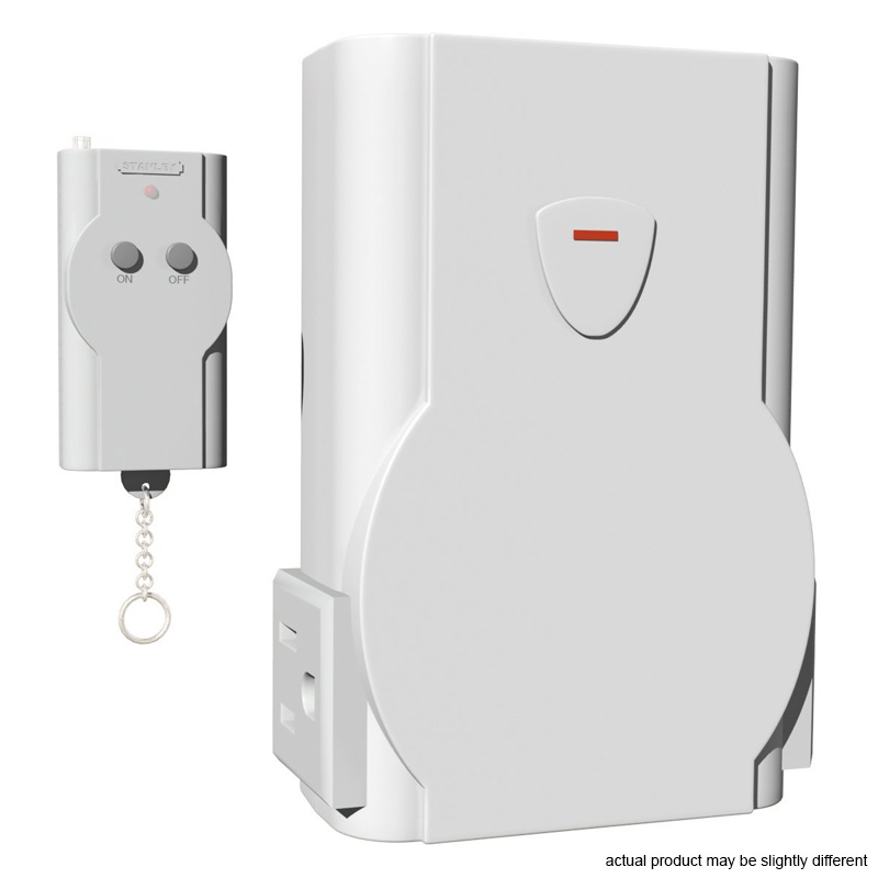 Stanley Grounded 2 Outlet Remote Controlled Power Plug -Make ANYTHING ...