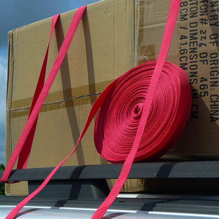 165 Feet Of Polypropylene 215lb Strapping! - SHIPS FREE! - 13 Deals
