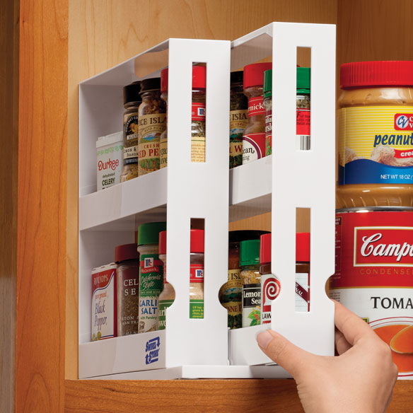 2 Pack - Swivel Store Organizers - Perfect for organizing spices ...