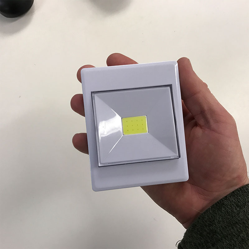 SEE THE VIDEO - VERY Handy COB LED Toggle Light - Attach Anywhere For ...