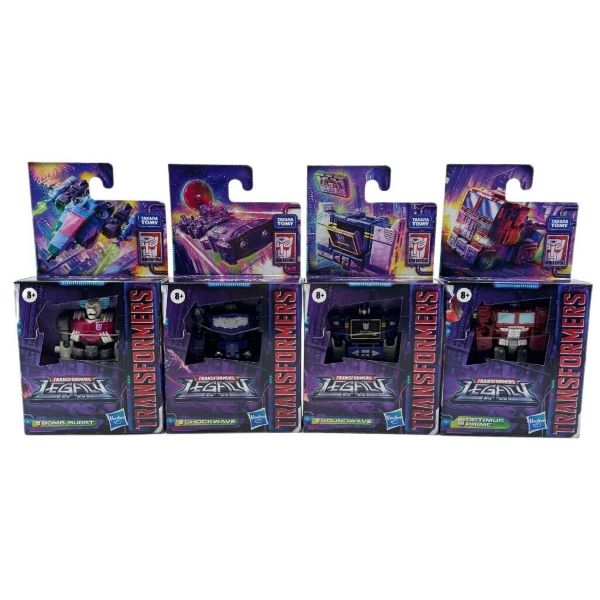 Transformers Legacy Toys 4-Pack - YOU GET ALL FOUR CHRACTERS: Optimus ...