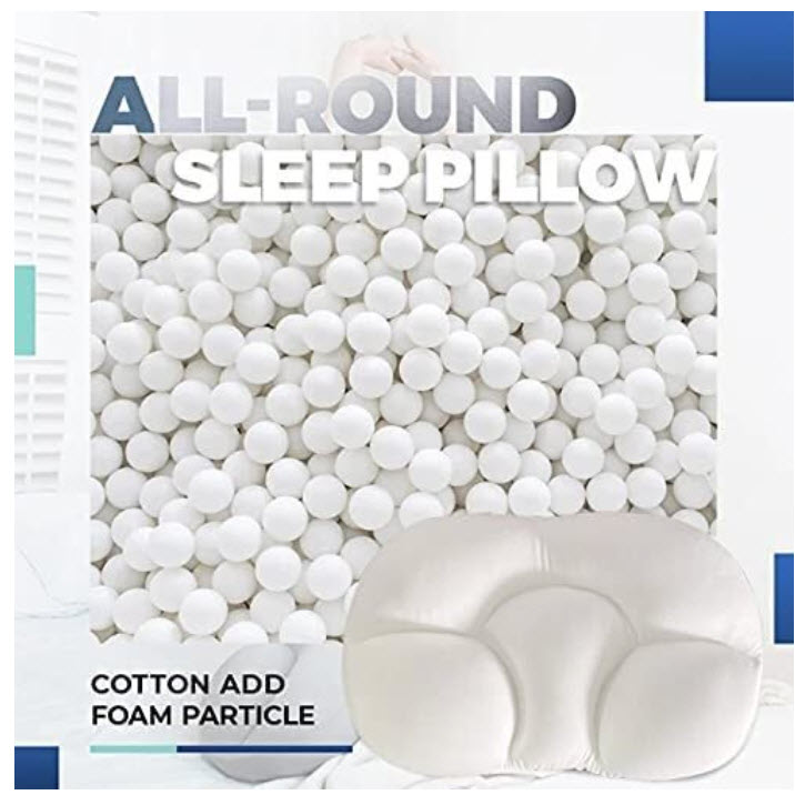 ($45 at Walmart - see additional image) - Necklow Ergonomic Microbead ...