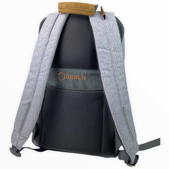 ORBEN Vintage Laptop Backpack With Leather Elements - Vintage meets ...