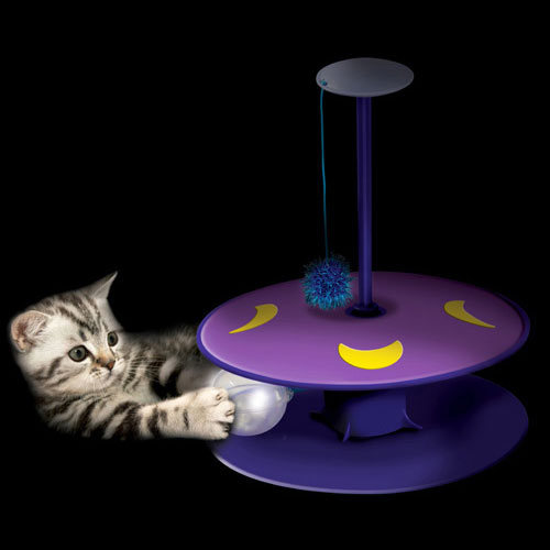 Whisper Track With Twinkle Ball by Petstages - Keeps Your Cat ...