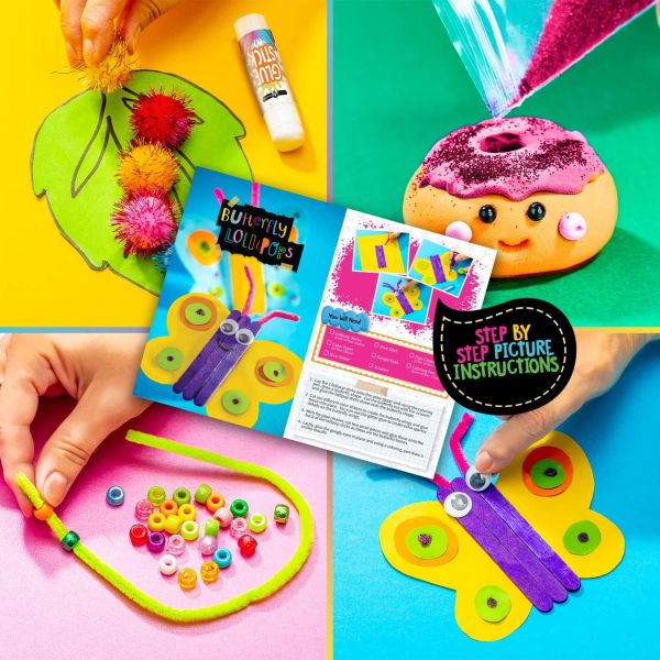 Jumbo Playdate Craft Kit In Reusable Storage Box - Loaded with over ...