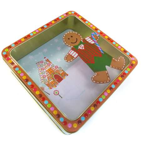 13 Deals - Christmas Gingerbread Man Tin Set