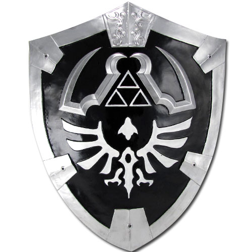 Dark Link's Hylian Shield From Legend of Zelda - Full Size! - 13 Deals